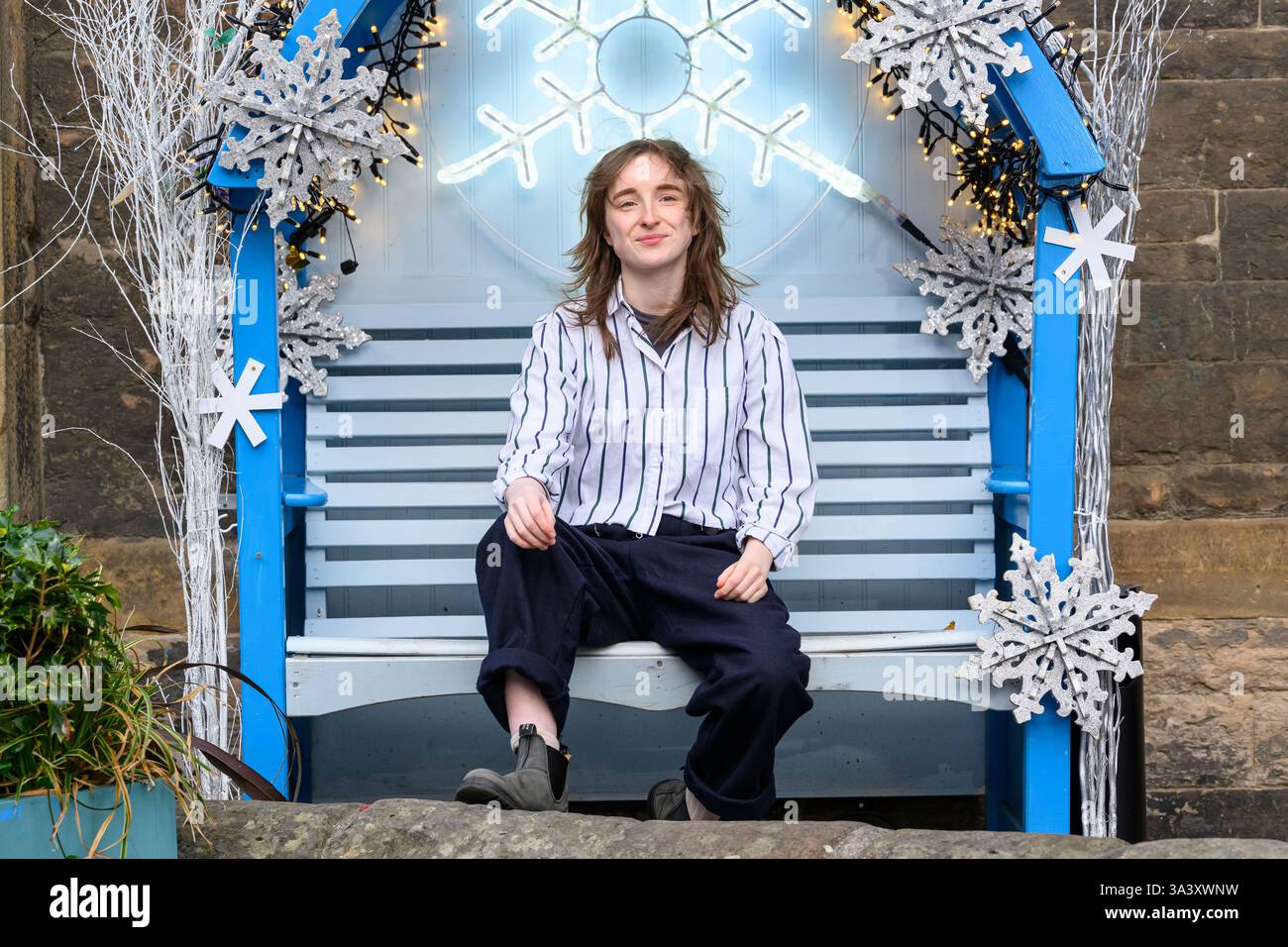 Pictured: Zoe Graham Artists from Edinburgh's Hogmanay First Footin ...