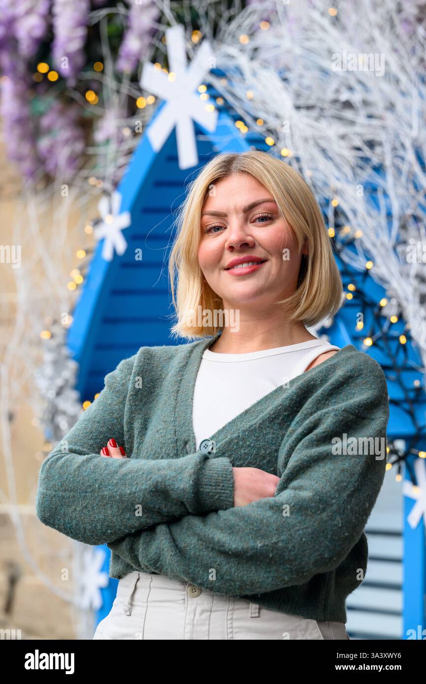 Pictured: Hayley Zalassi Artists from Edinburgh's Hogmanay First Footin ...