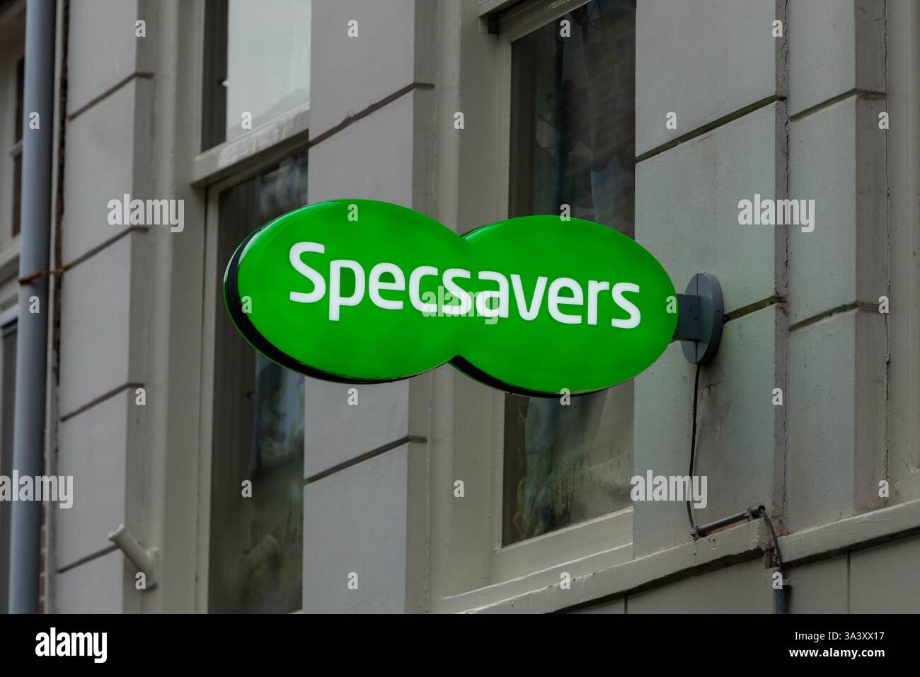 Specsavers Opticien store logo Stock Photo - Alamy