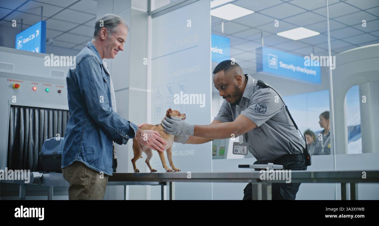 Airport terminal pet security checkpoint hi-res stock photography and ...