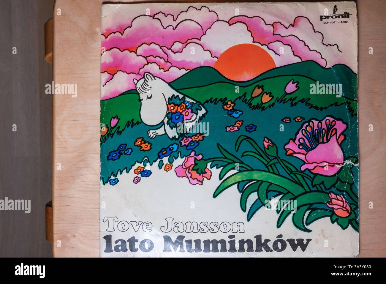 Lublin, Poland, 17 March 2025 old polish record with Moominsummer ...