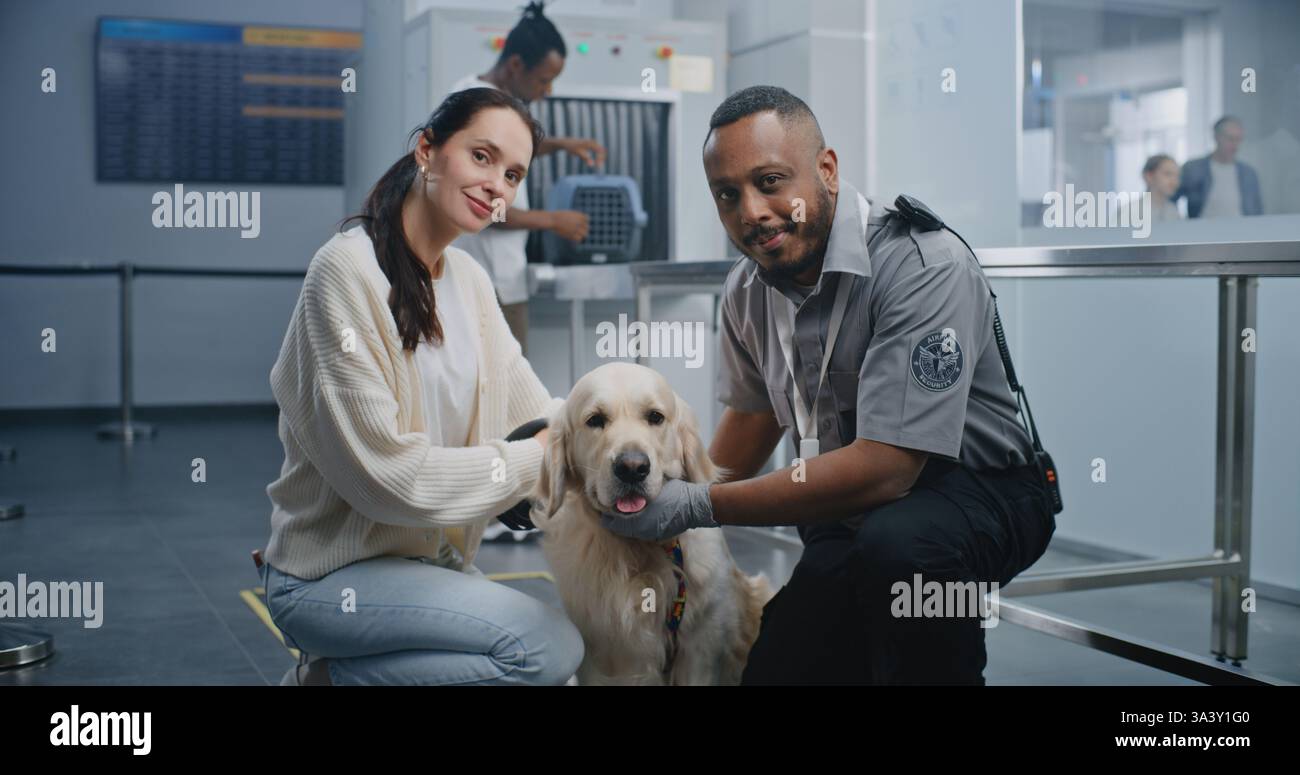 African american tourist pet security hi-res stock photography and ...