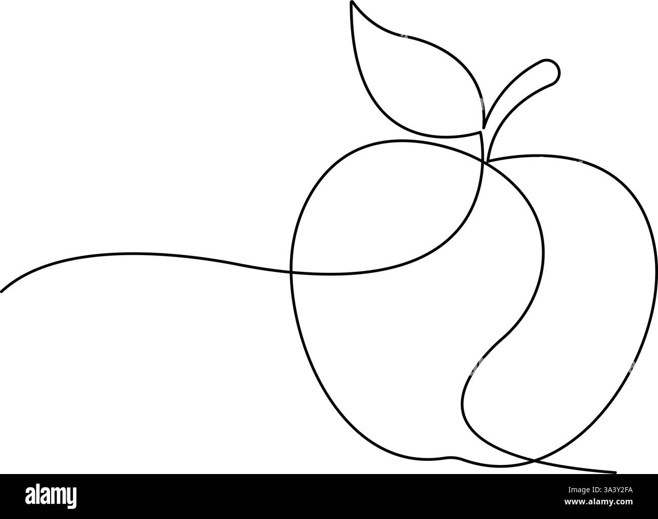 Computer one line art Cut Out Stock Images & Pictures - Alamy