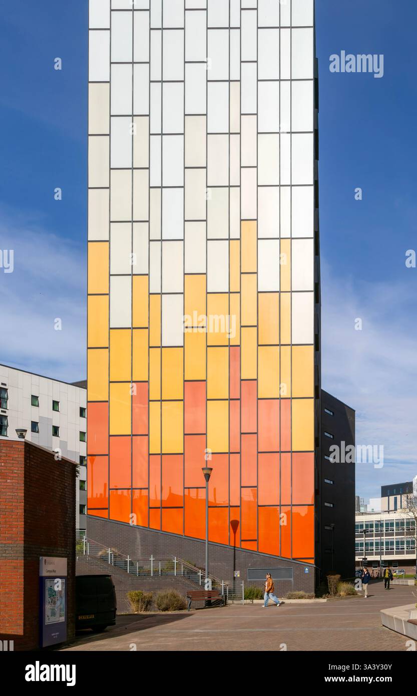 Modern architecture of buildings, Crown Place, Central Campus ...