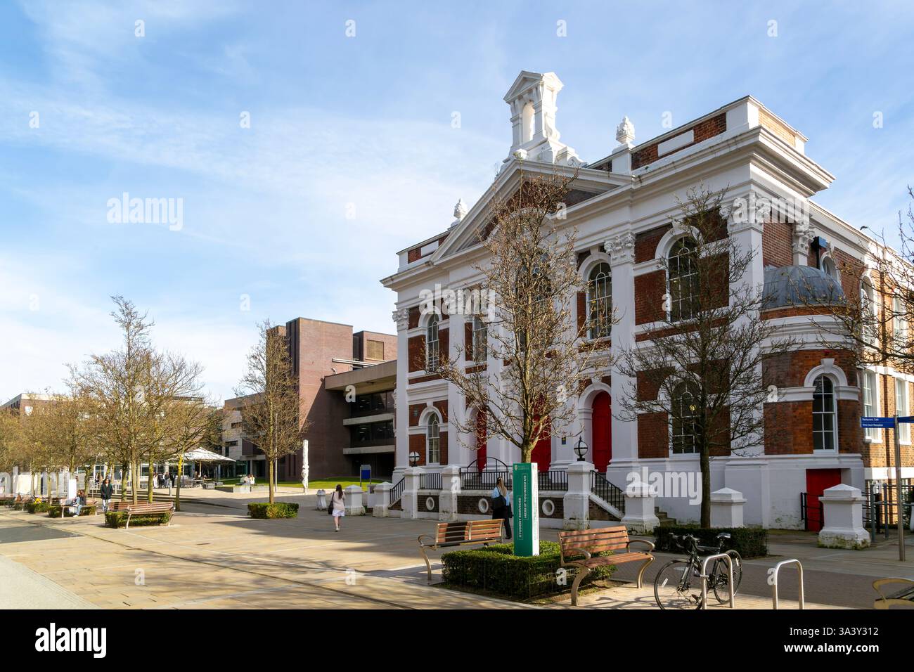 The Chatham building, formerly Welsh Presbyterian Chapel 1861, South ...