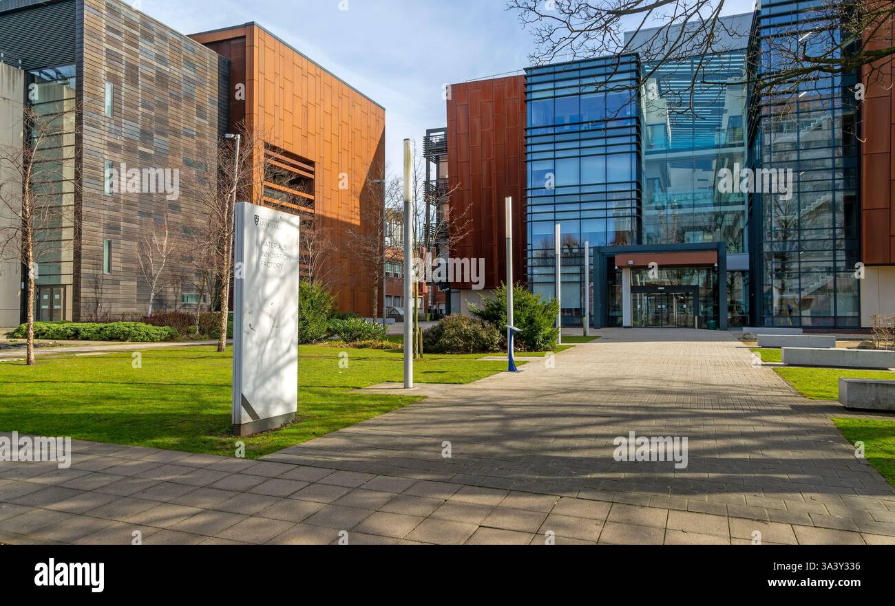 Materials Innovation Factory building, Central Campus, University of ...