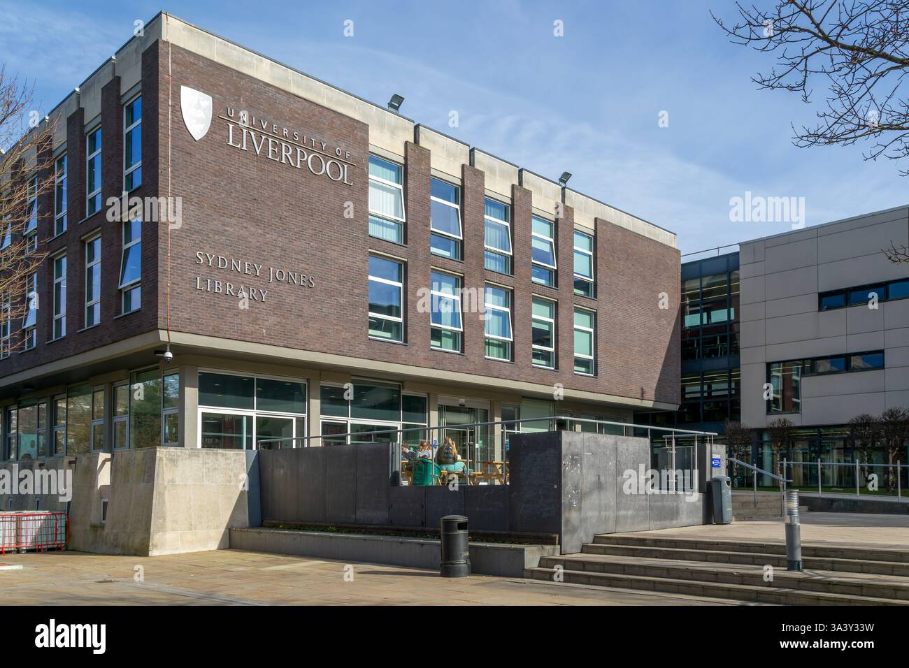 Sydney Jones Library building, South Campus, University of Liverpool ...