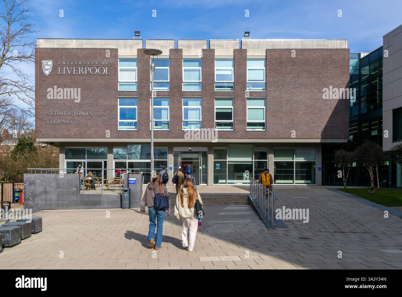 Sydney Jones Library building, South Campus, University of Liverpool ...