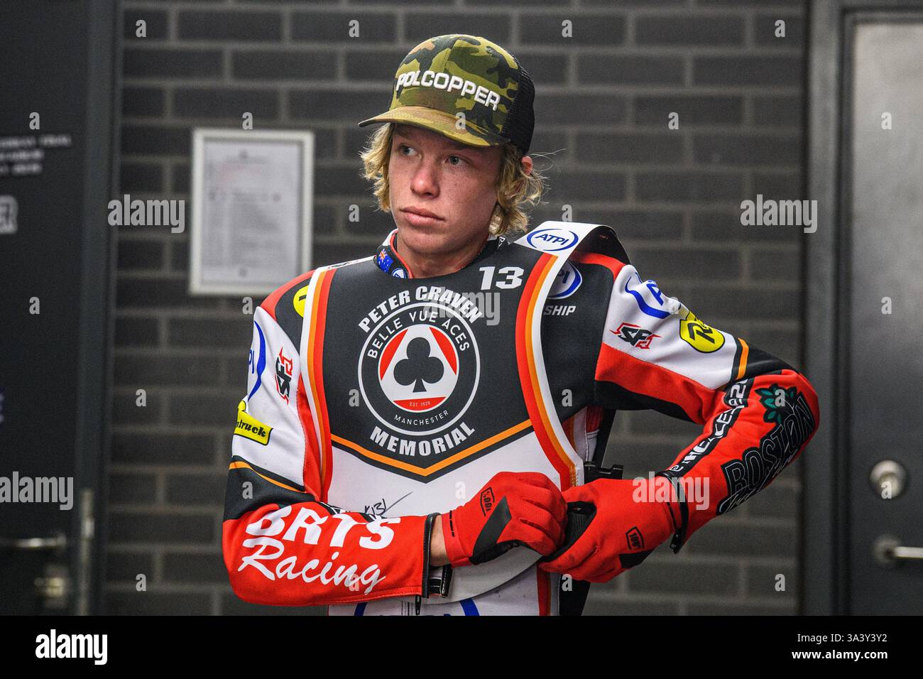 Manchester on Monday 17th March 2025. Tate Zischke during the Peter ...