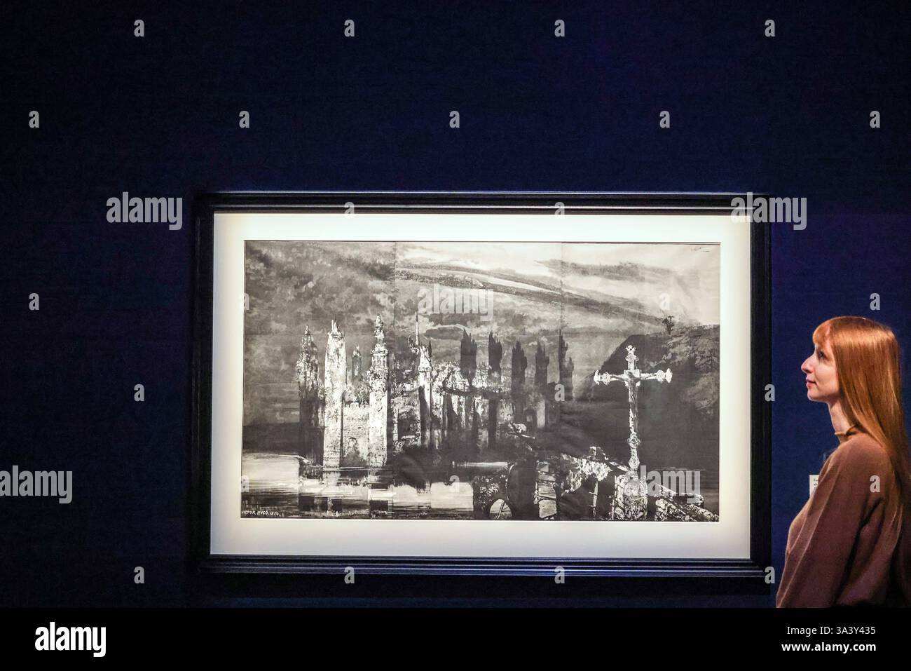 Royal Academy, London, UK. , . Etching This exhibition follows Hugo's ...