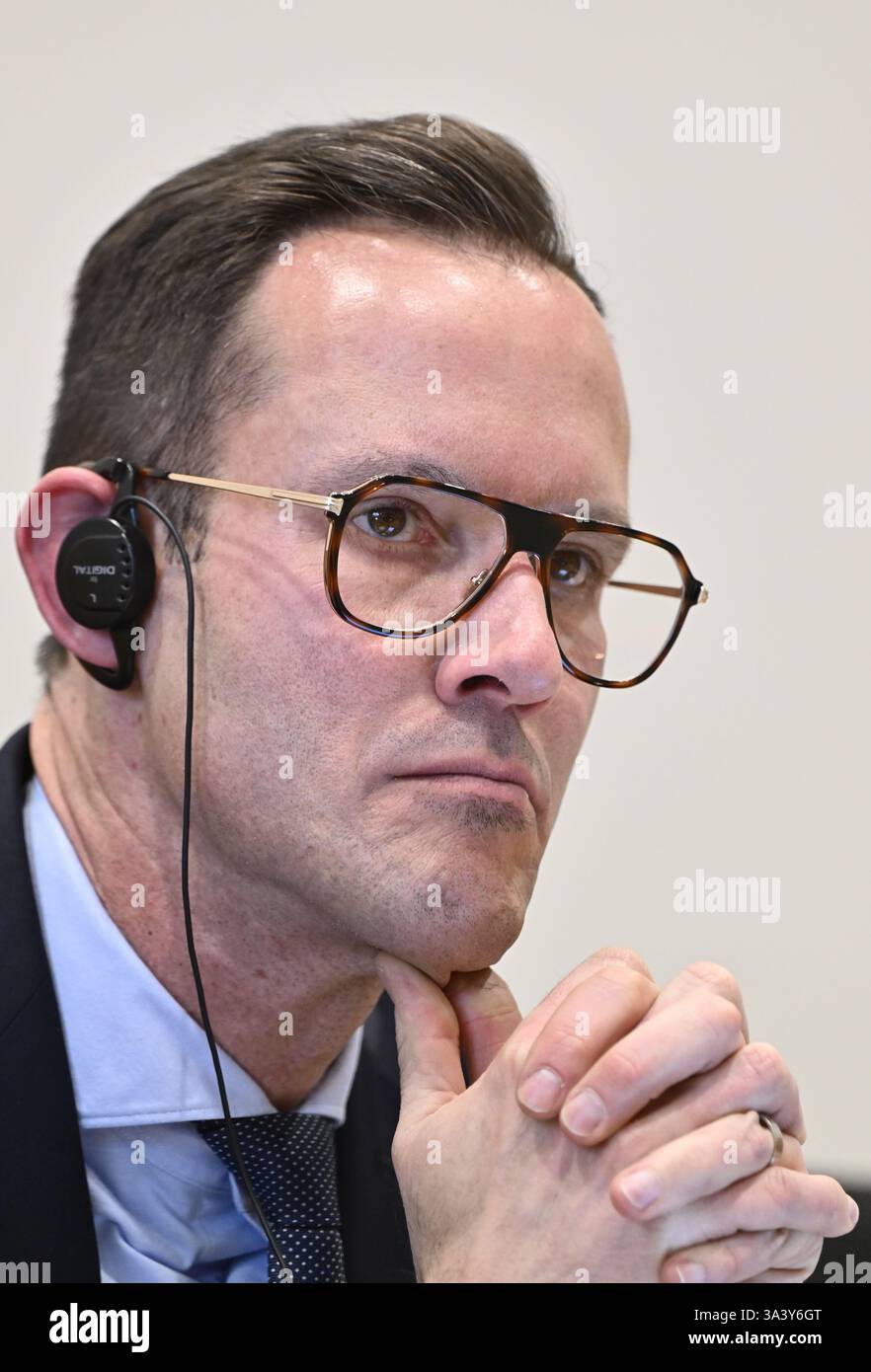 Brussels, Belgium. 18th Mar, 2025. Minister for Consumer Protection ...