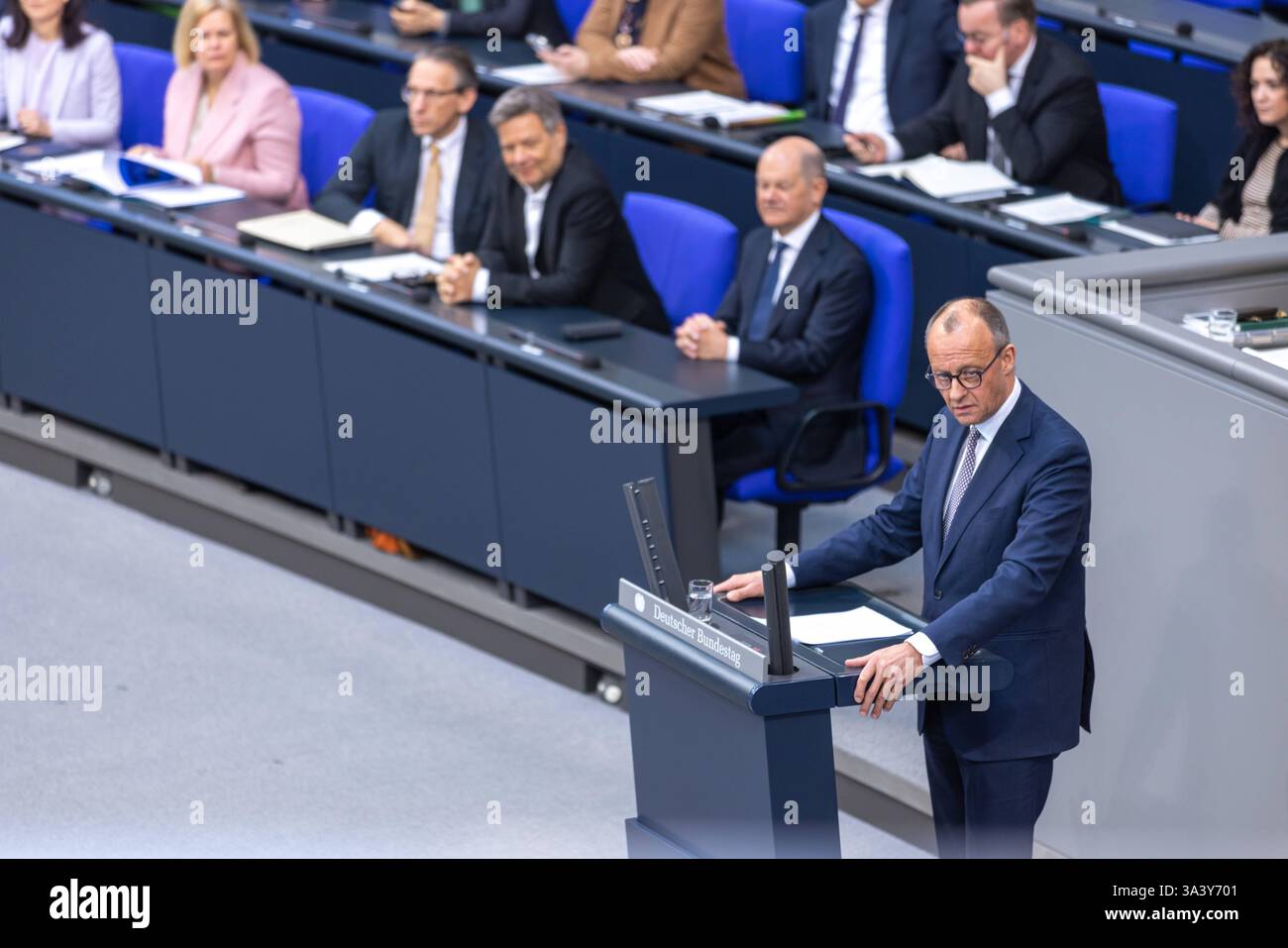 214. Sitzung des Bundestages am 18. März 2025. Deutschland, Berlin ...