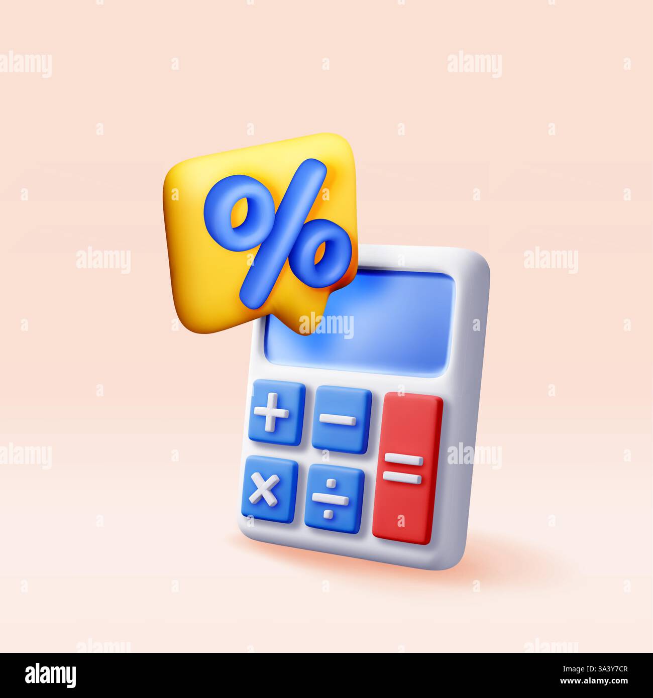 Percent tax calculator icon Stock Vector Images - Alamy