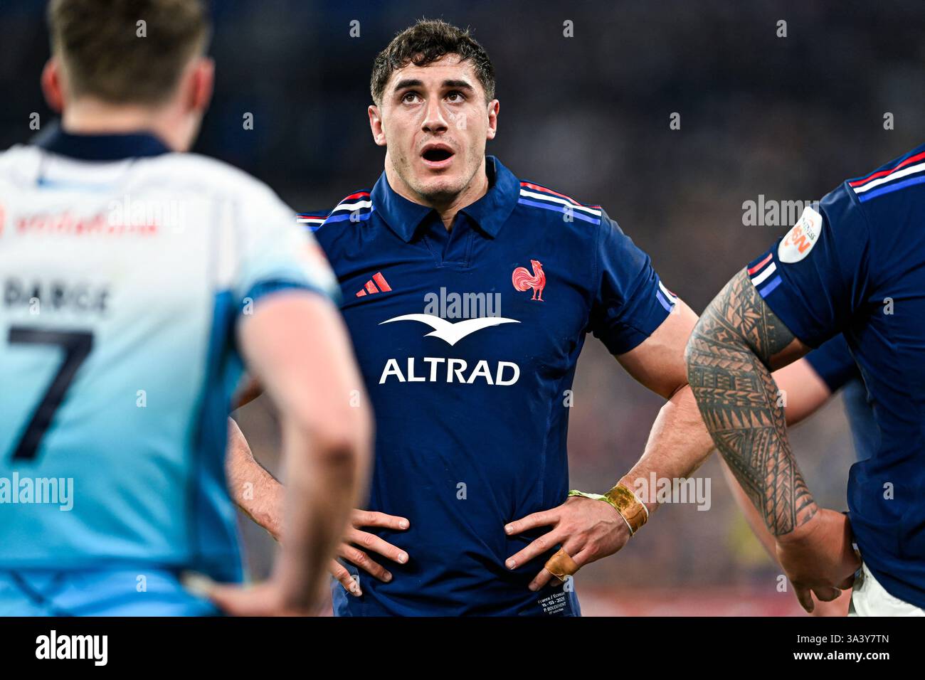 Paul Boudehent during the 6 or Six Nations Championship rugby match XV ...