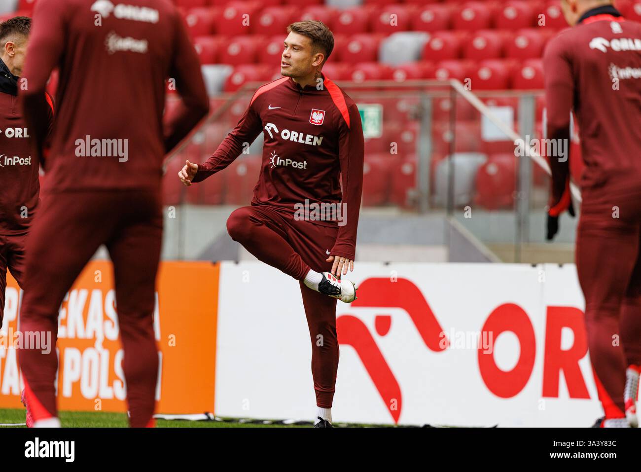 Warsaw, Poland. 18th Mar 2025. Kamil Piatkowski (Poland) seen during ...