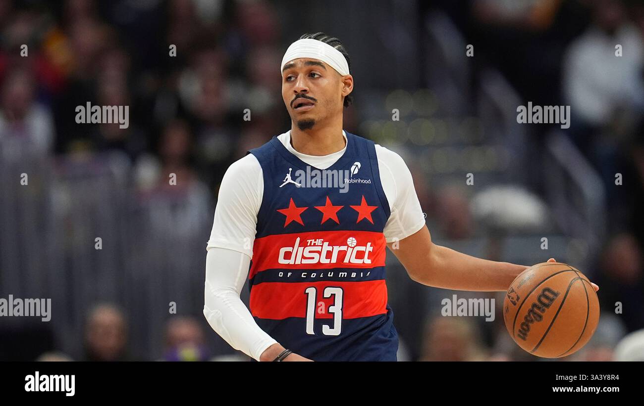 Washington Wizards guard Jordan Poole (13) in the second half of an NBA ...