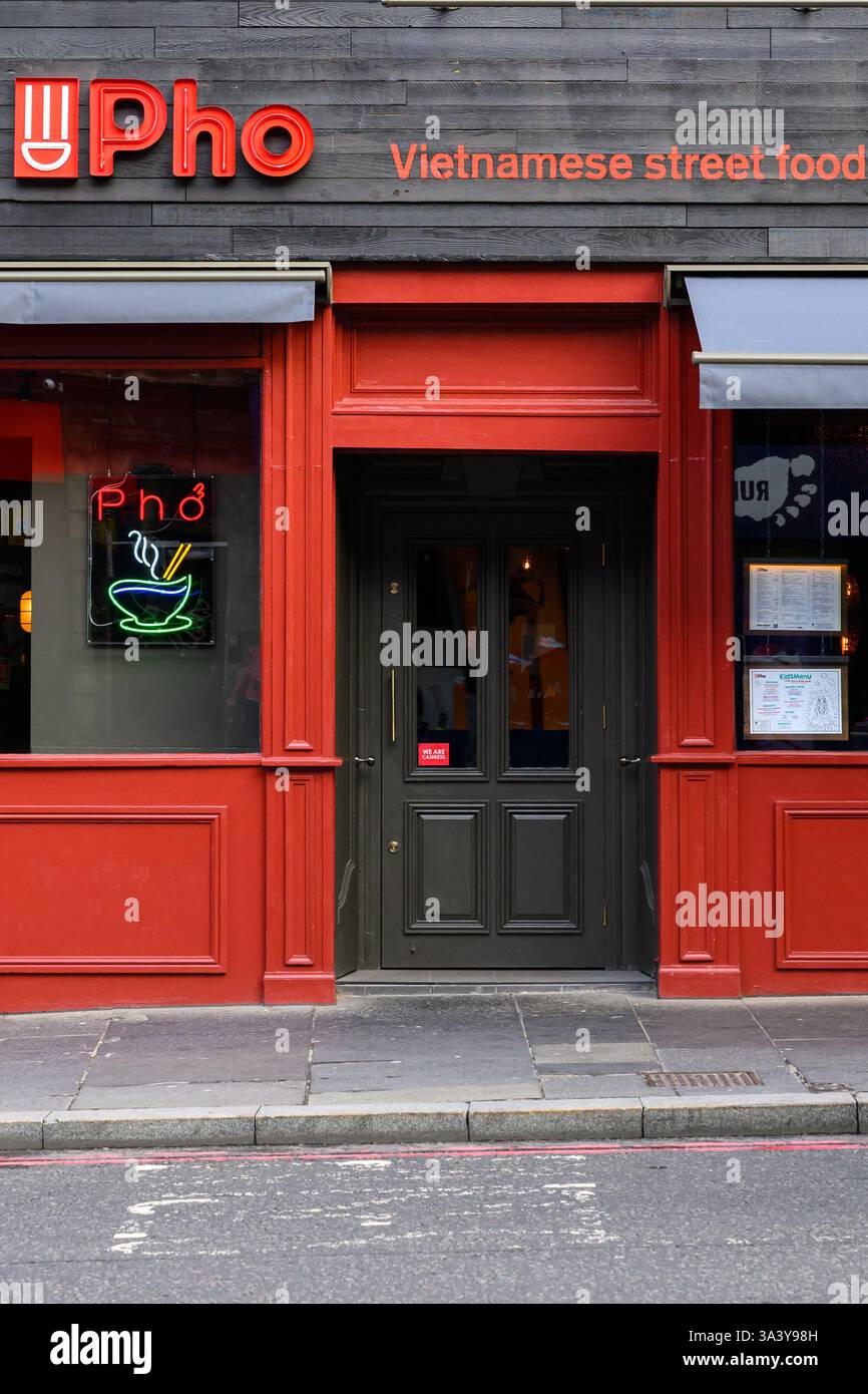 Pho Vietnamese street food Edinburgh Stock Photo - Alamy