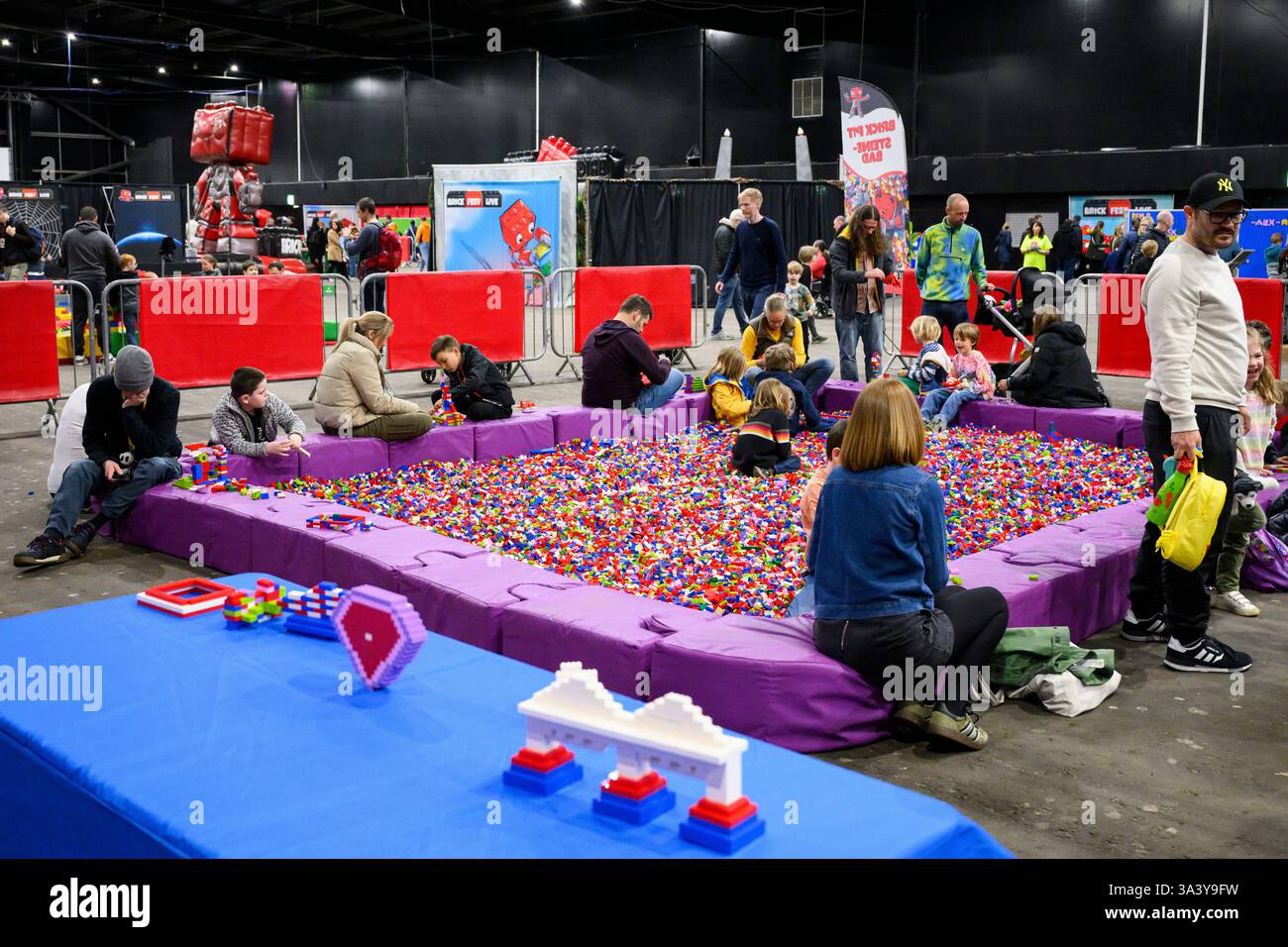 Brickfest Live, Royal Highland Centre, lego Stock Photo - Alamy