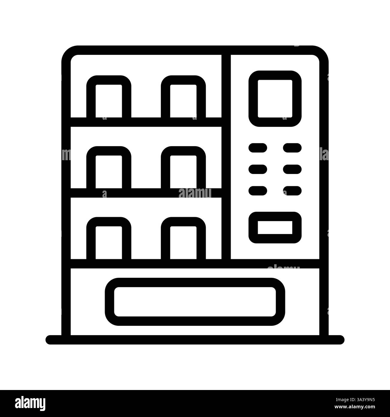 Beverages vending machine Black and White Stock Photos & Images - Alamy