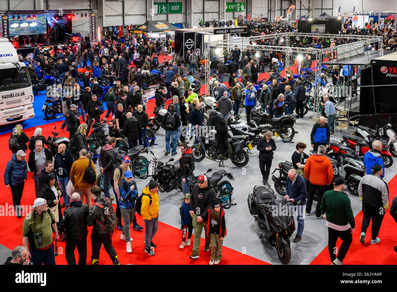 Royal Highland Centre, Scottish Motorcycle Show Stock Photo - Alamy