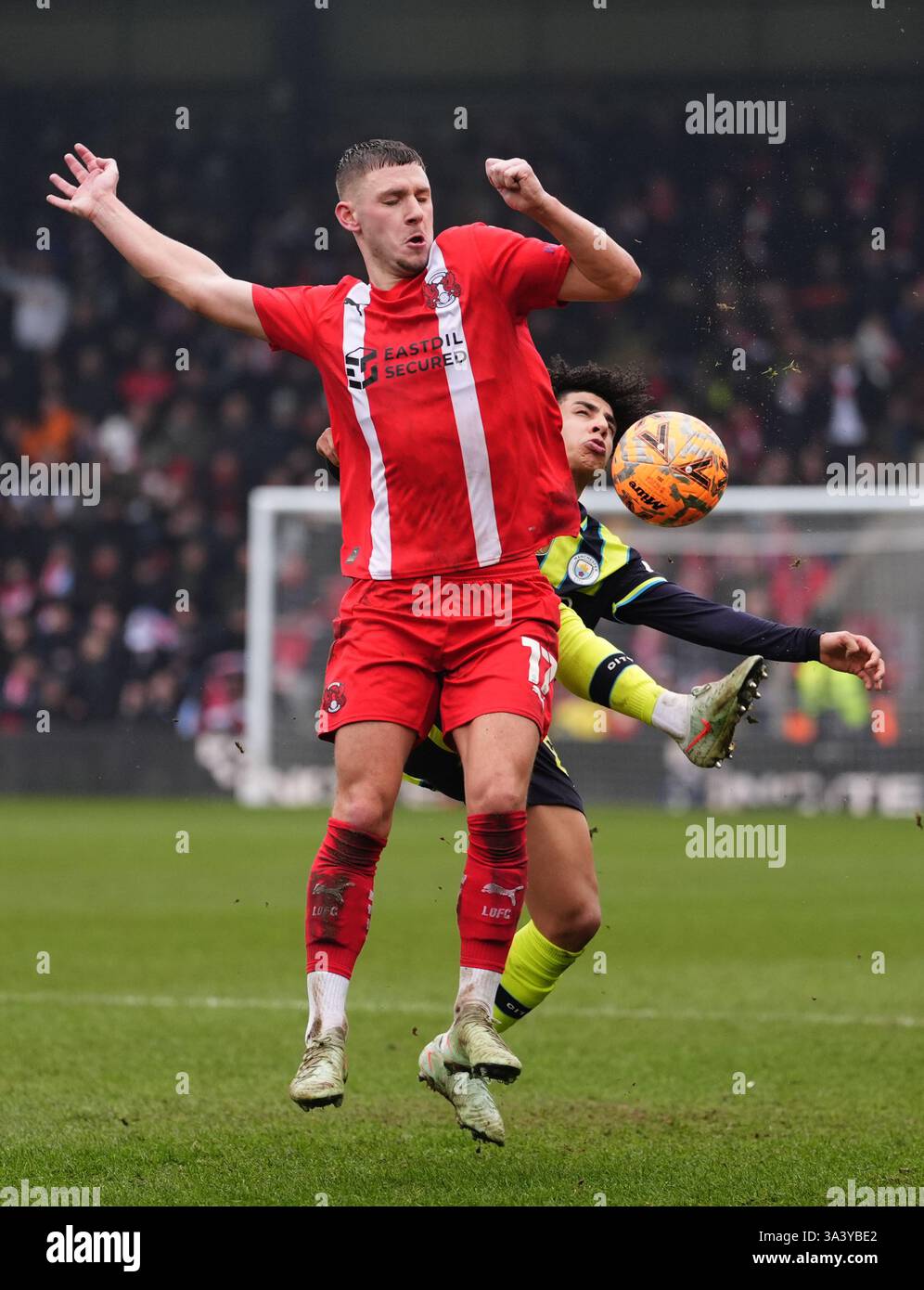 File photo dated 8-02-2025 of Leyton Orient's Jamie Donley (left) and ...