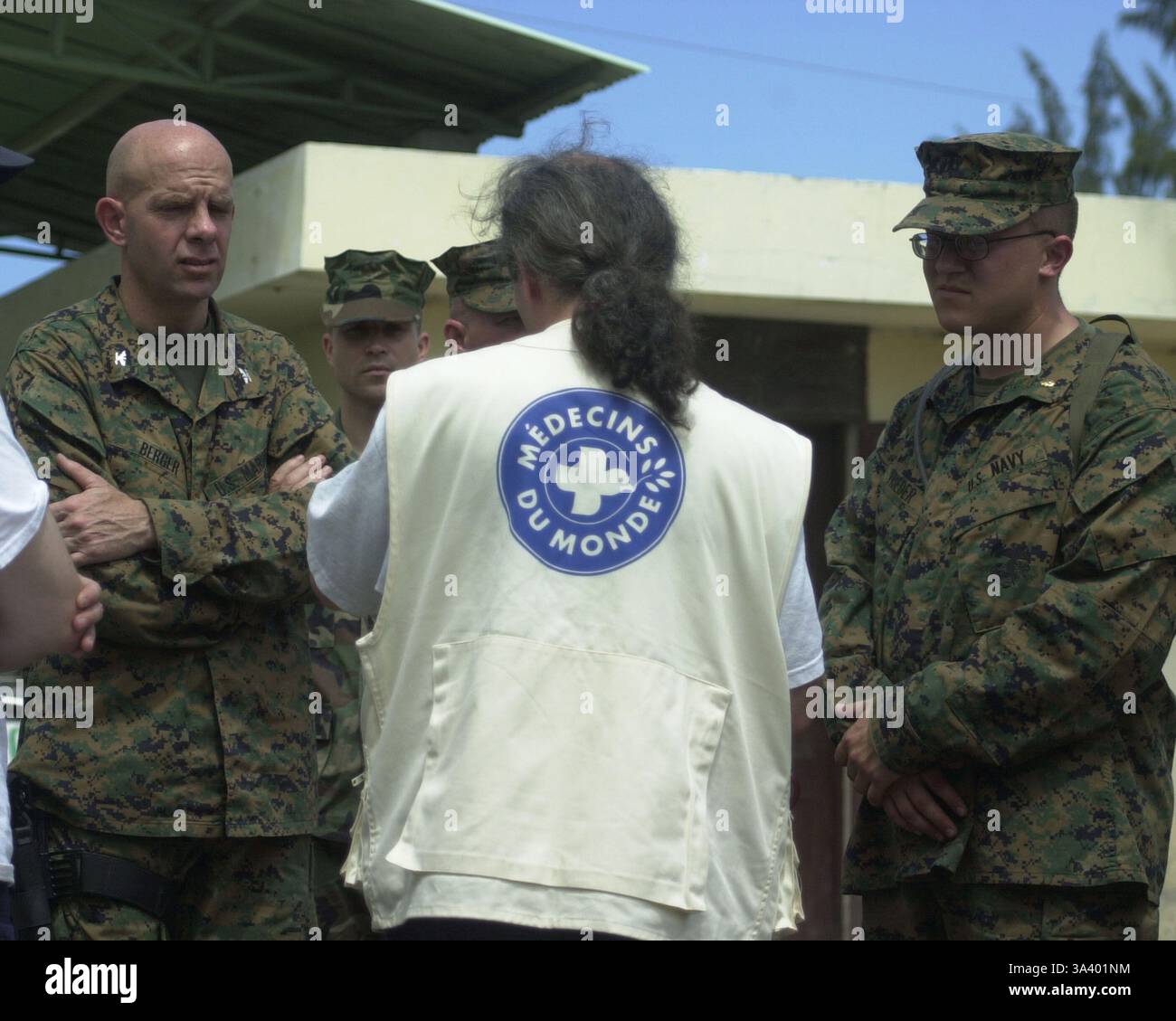 Mar 26, 2004; Cite Soleil, Haiti; 3rd Battalion, 8th Marines commanding ...