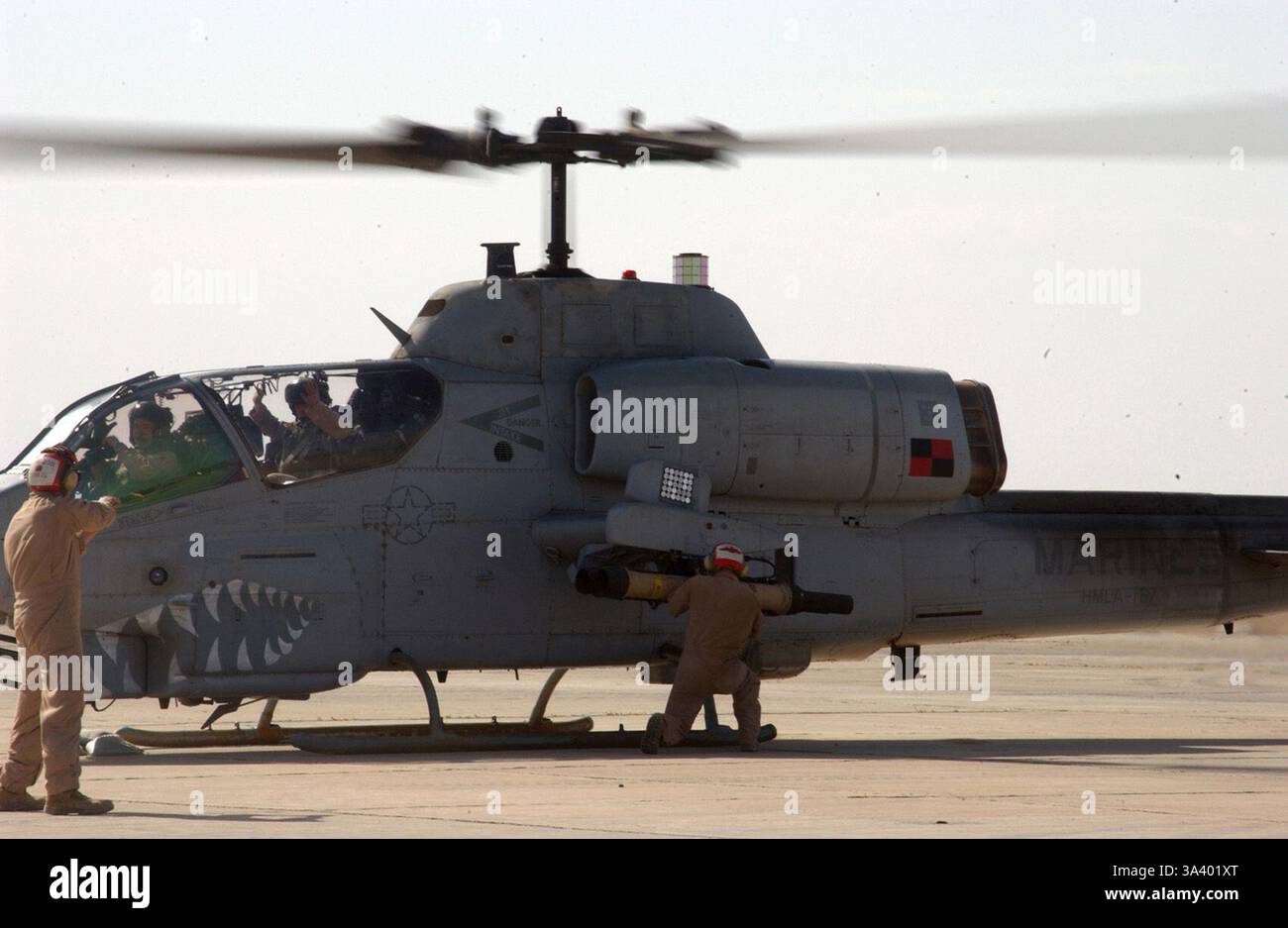 Apr 07, 2004; Al Taqaddum Air Base, Iraq; An aviation ordnance ...