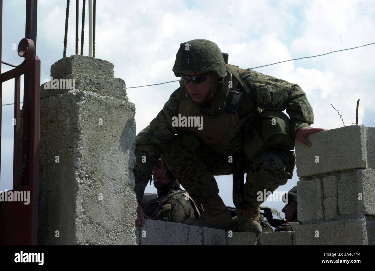 Mar 28, 2004; Port-Au-Prince, Haiti; Grafton, WV native Gunnery Sgt ...