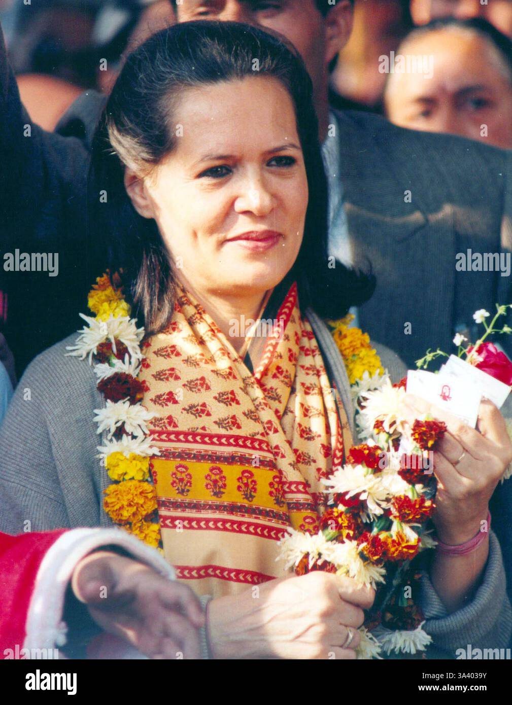 Apr 15, 2004; New Delhi, INDIA; Italian born Sonia is the prime ...