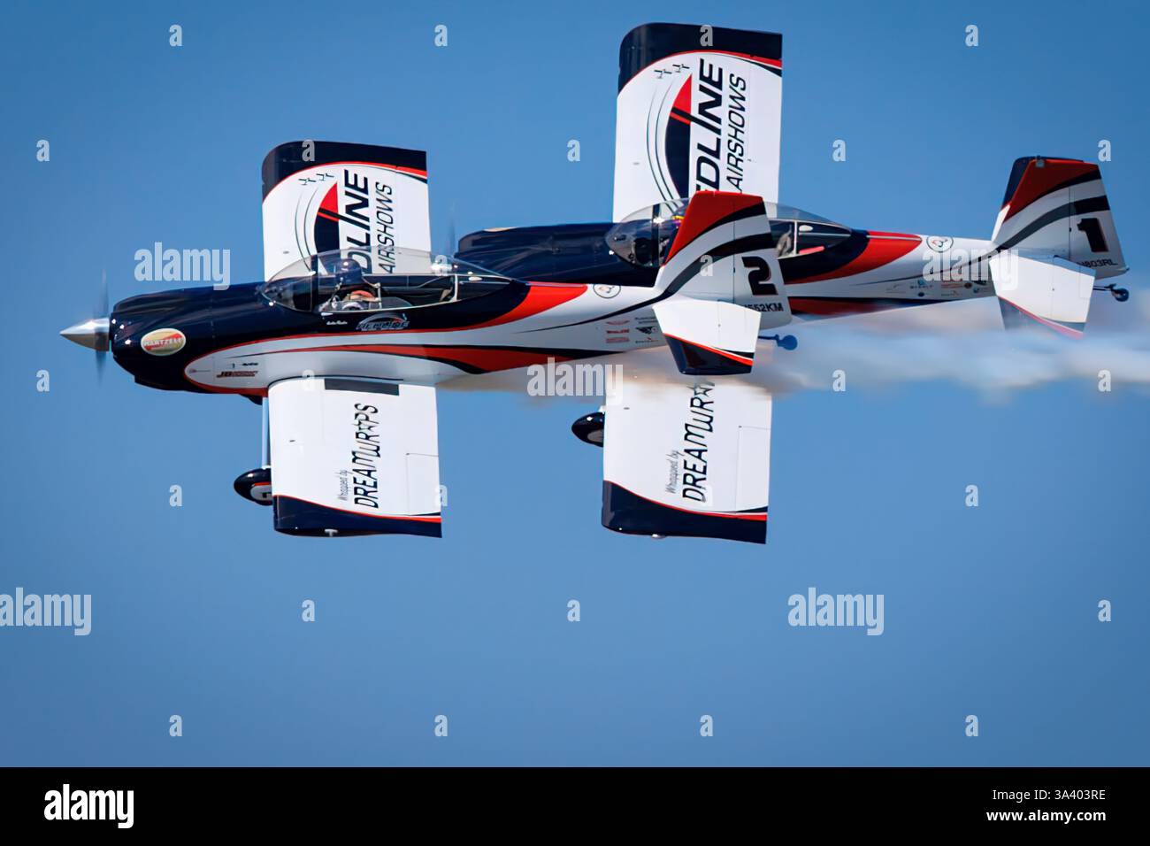 Redline Airshows perform at the 2024 NAS Oceana Airshow in Virginia ...