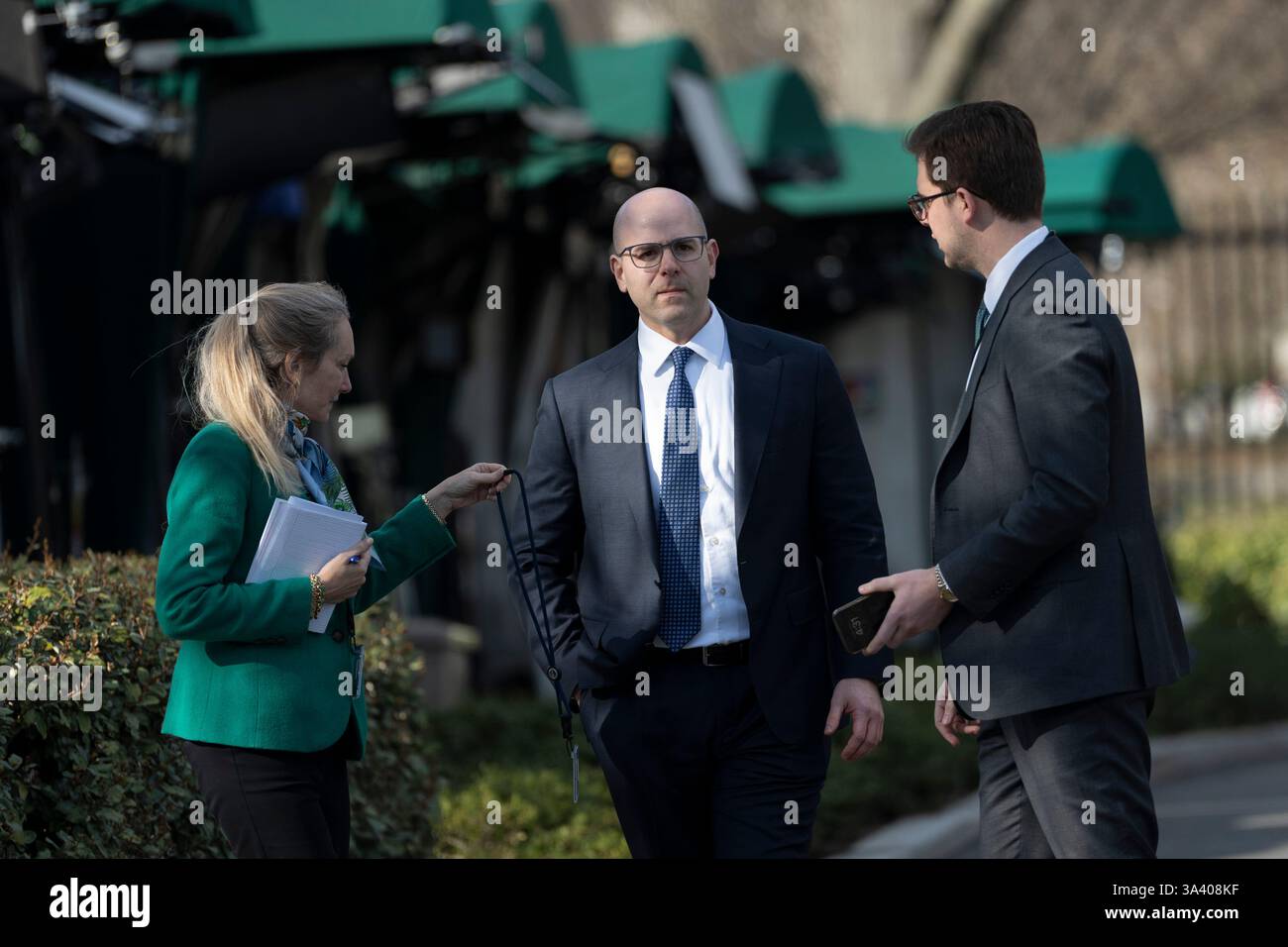 Stephen Miran, Chair, Council of Economic Advisers (CEA) returns to his ...