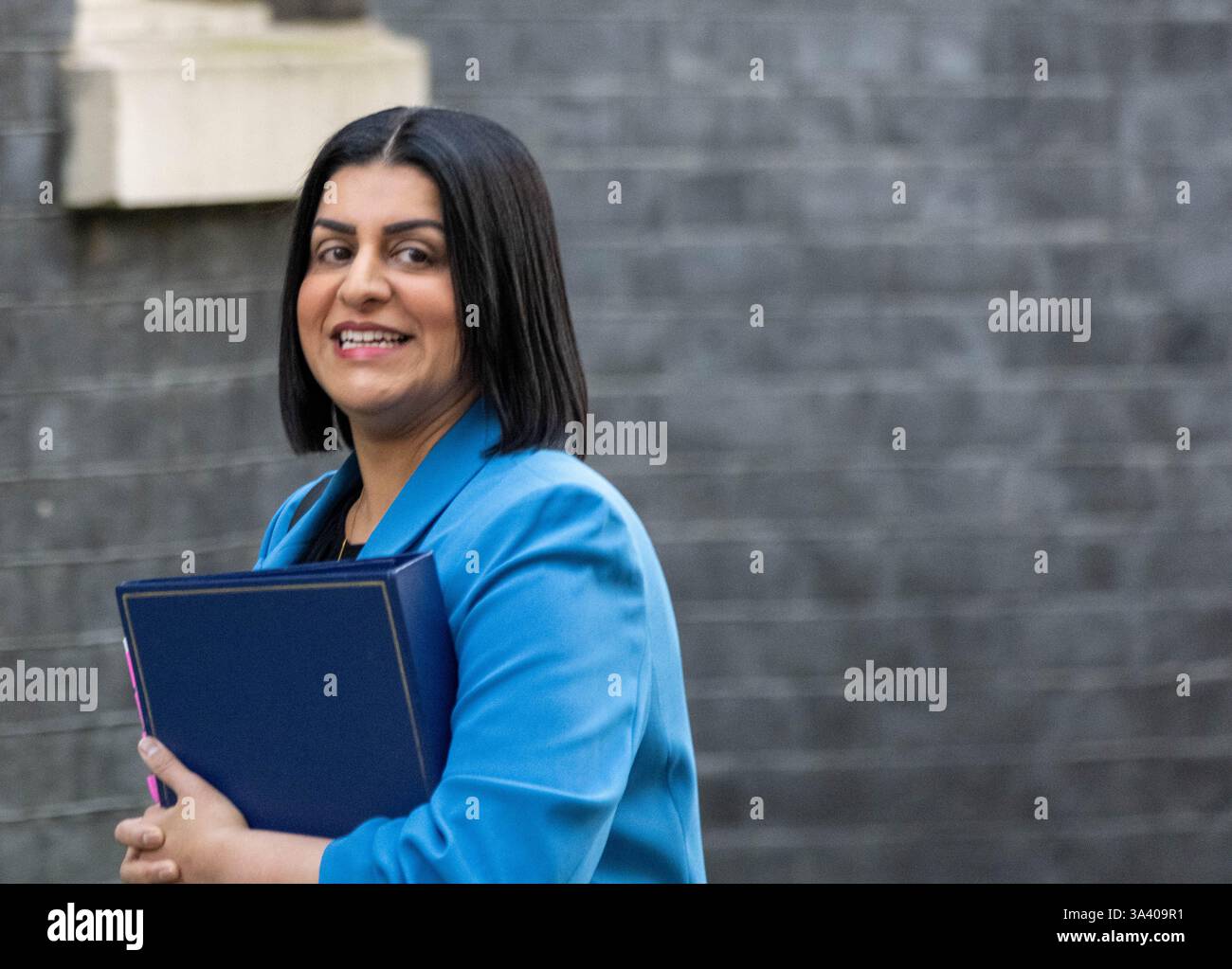 London, UK. 18th Mar, 2025. Shabana Mahmood, Justice Secretary, arrives ...
