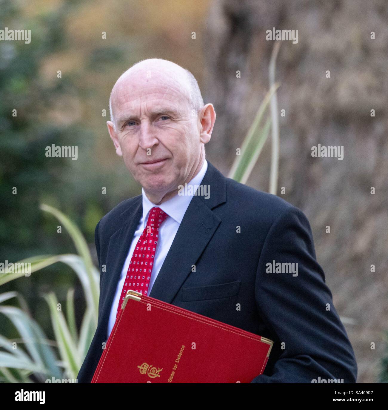 London UK 18 Mar 2025 John Healey, Defense Secretary, arrives at a ...