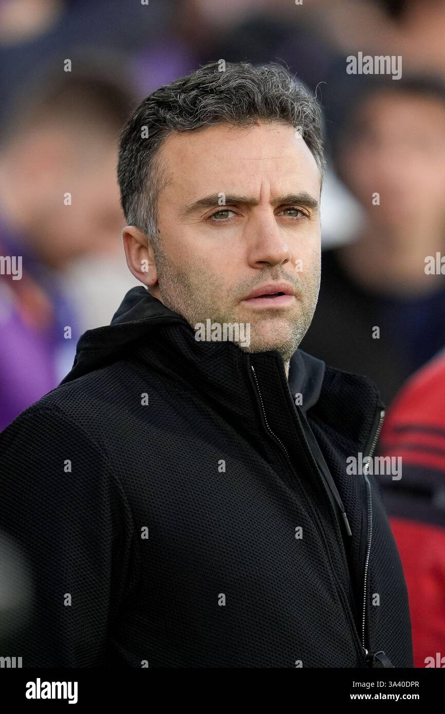 Florence, Italy. 16th Mar, 2025. Giuseppe Rossi former player of ACF Fiorentina looks on during ...