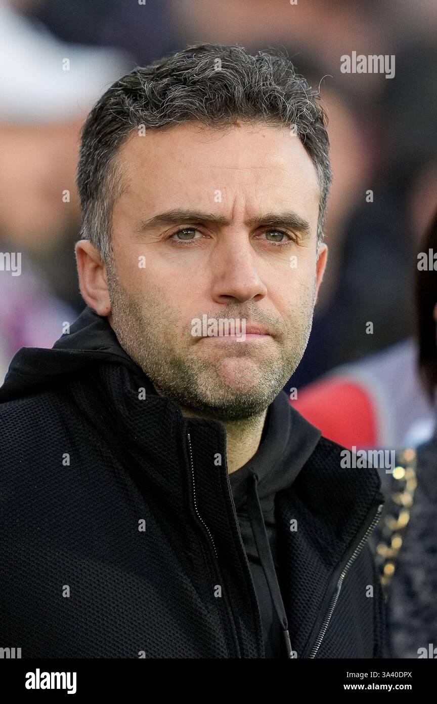 Florence, Italy. 16th Mar, 2025. Giuseppe Rossi former player of ACF ...