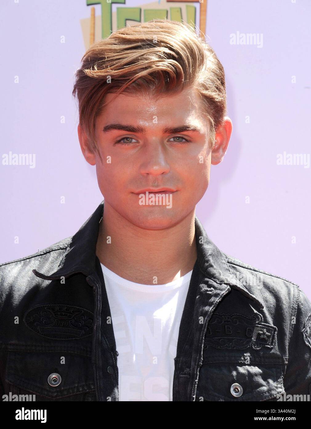 Garrett Clayton at the premiere of Disney Channel's 'Teen Beach 2' at ...