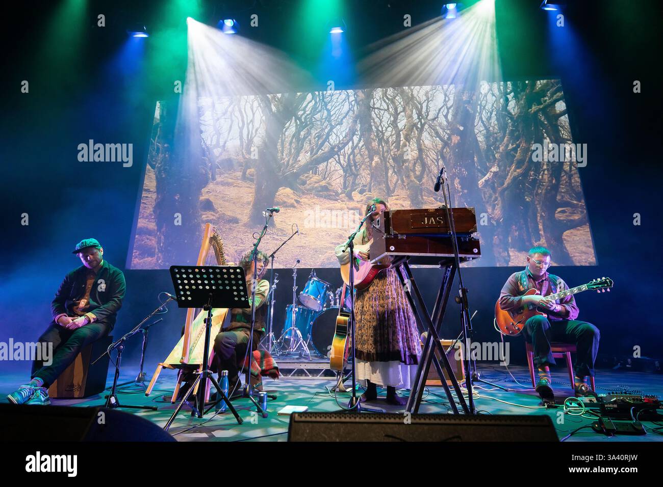 Mari Mathias performing at Trawsnewid:Transform festival in Aberystwyth ...