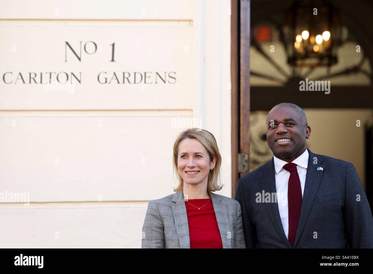 British Foreign Secretary David Lammy meets with the European Union ...