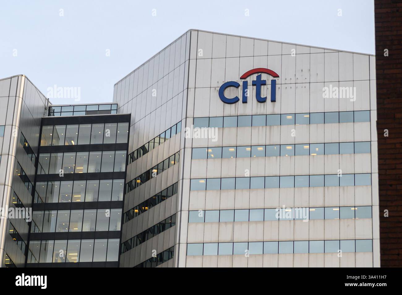 Toronto, ON, Canada - March 15, 2025: A Citi logo is displayed on the ...