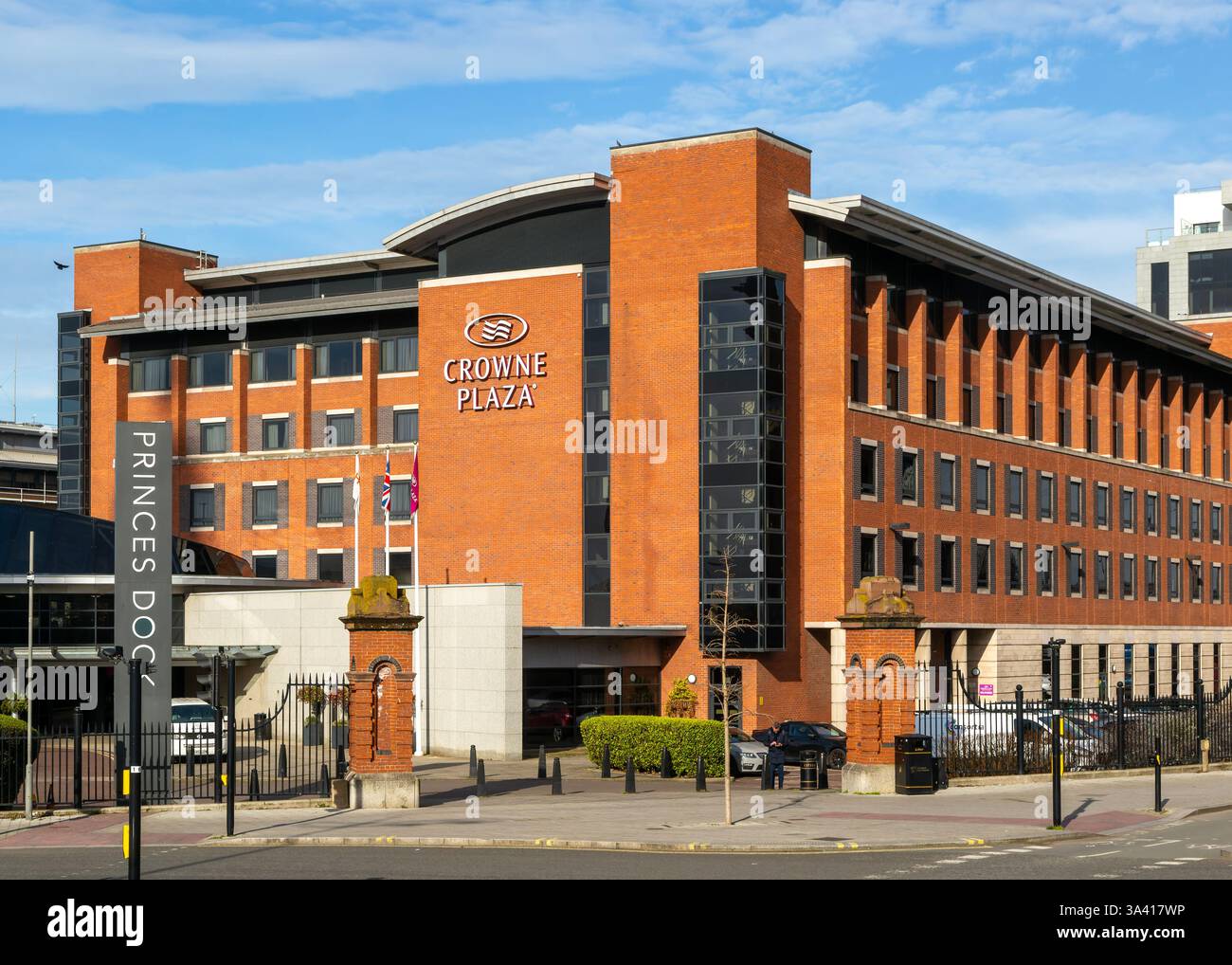 Crowne Plaza Liverpool City Centre building, an IHG Hotel, Princes Dock ...
