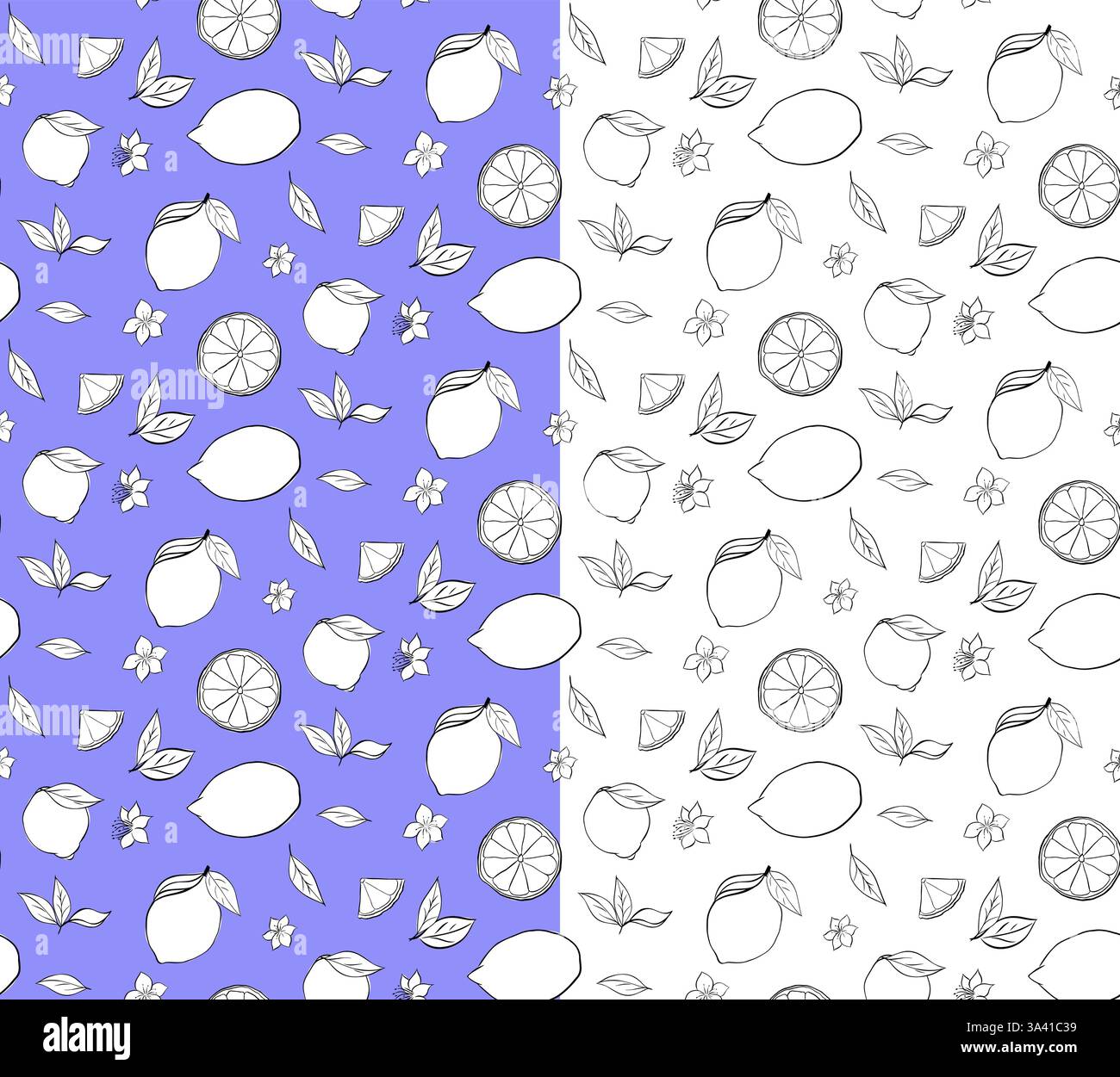 Vector cut orange pattern Stock Vector Images - Alamy