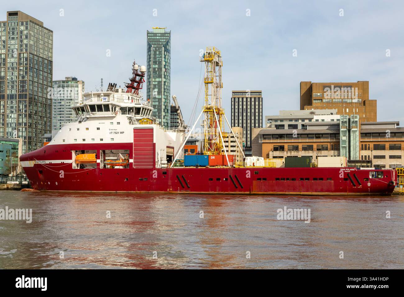 Dina Polaris ship built 2017 integrated geotechnical survey multi ...