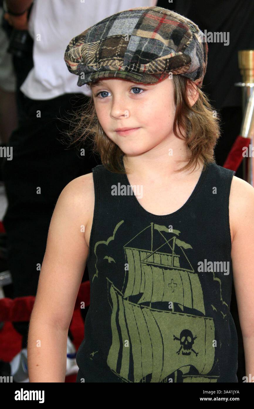 July 30, 2006 - Hollywood, CALIFORNIA, USA - TRISTAN LAKE LEABU ...