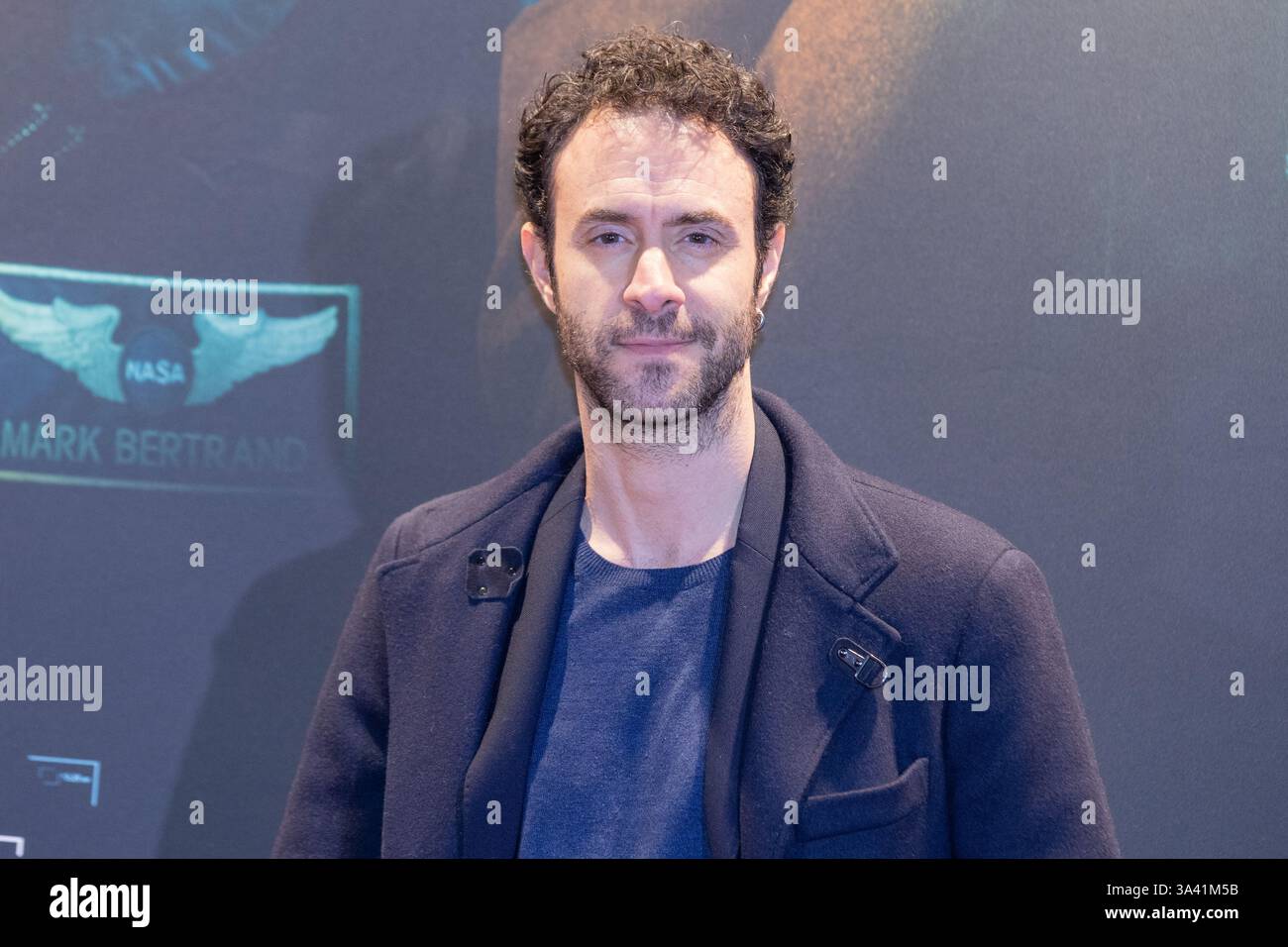 Rome, Italy. 17th Mar, 2025. Alessio Vassallo attends the red carpet of ...
