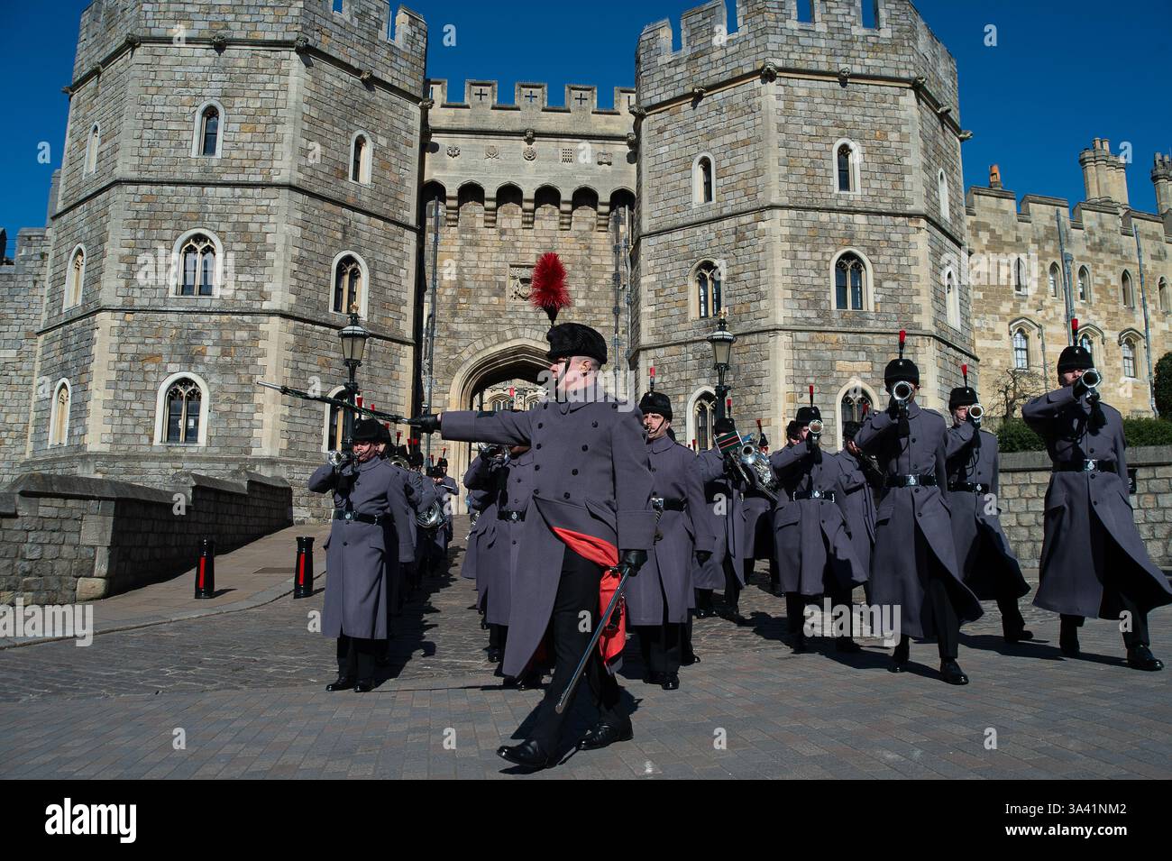 Windsor, Berkshire, UK. 18th March, 2025. The Changing The Guard at ...