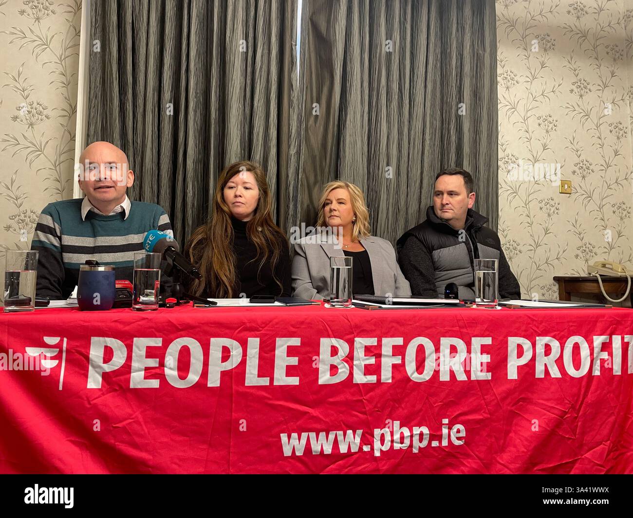 (left to right) People Before Profit TD Paul Murphy, People Before ...