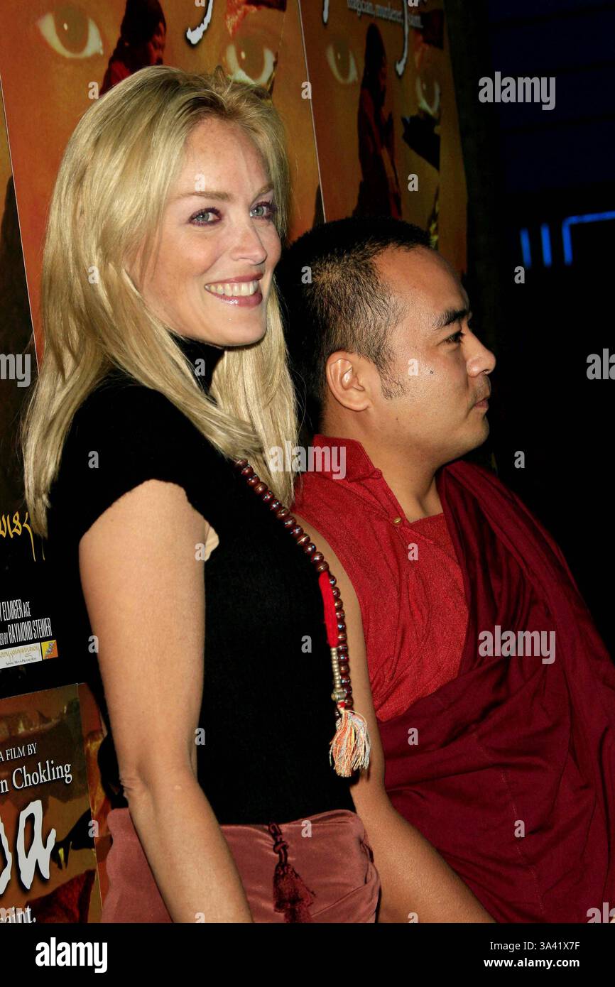 Sept. 13, 2006 - Hollywood, CALIFORNIA, USA - SHARON STONE AND DIRECTOR ...