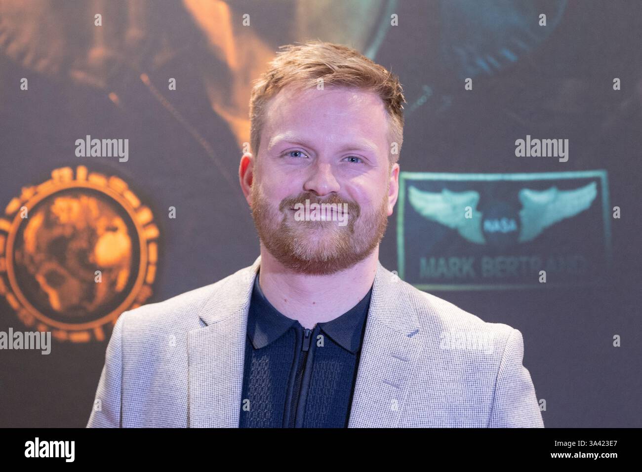 March 17, 2025, Rome, Italy: The actor Dean Michael Gregory attends the ...