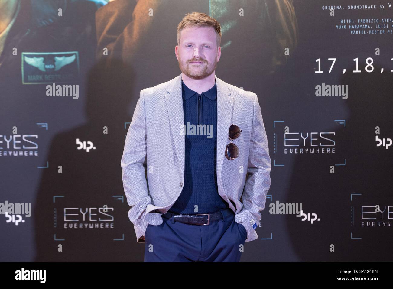 March 17, 2025, Rome, Italy: The actor Dean Michael Gregory attends the ...