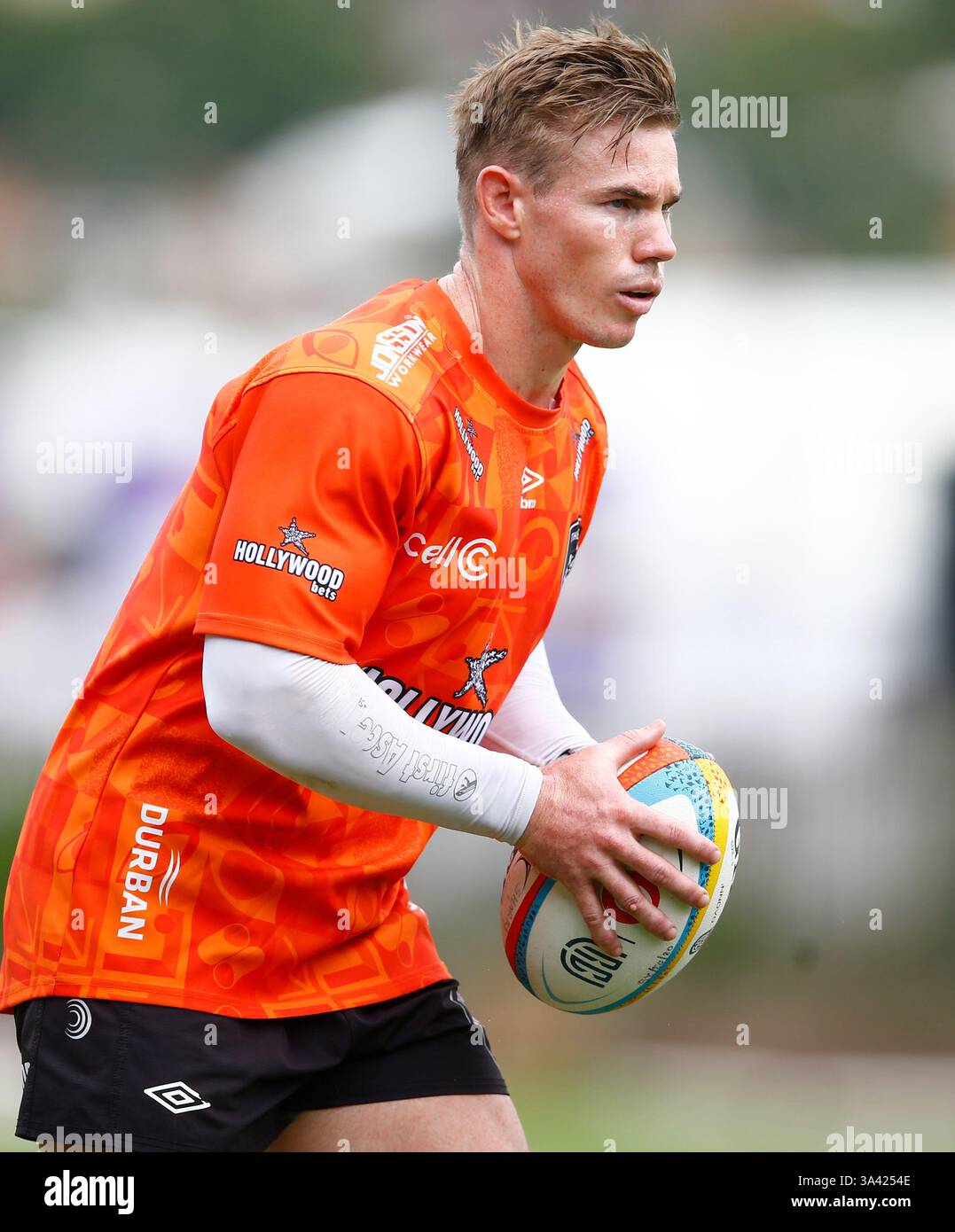 James Venter of the Hollywoodbets Sharks during the Hollywoodbets ...